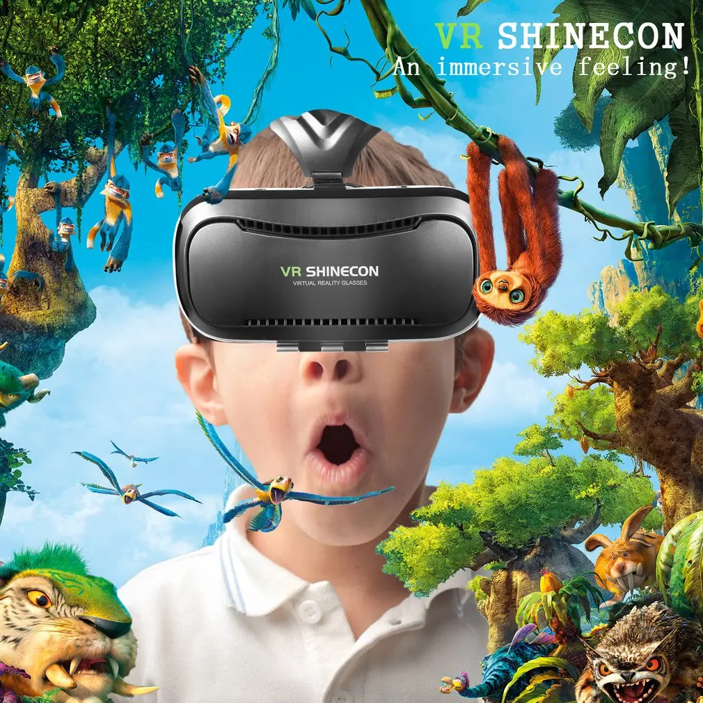 ABS эргономичный дизайн VR очки 1080P гарнитура Virtual Storm Magic для ...