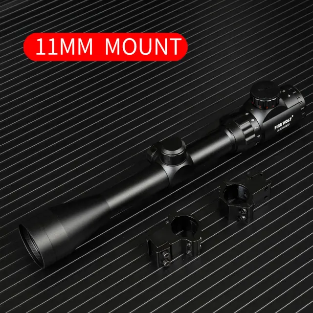Fire Wolf 3-9x40 EG Riflescope Hunting Scope Outdoor Reticle Sight ...