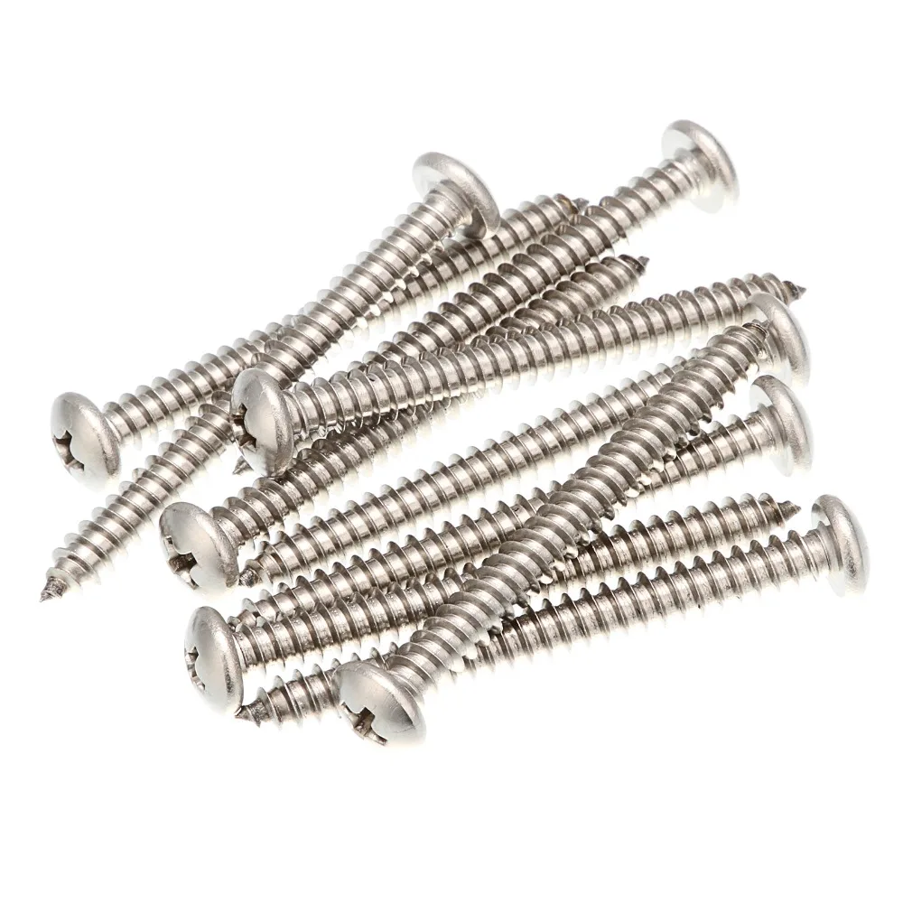 50 pcs M5 self tapping 50 mm 304 stainless steel self tapping screws ...