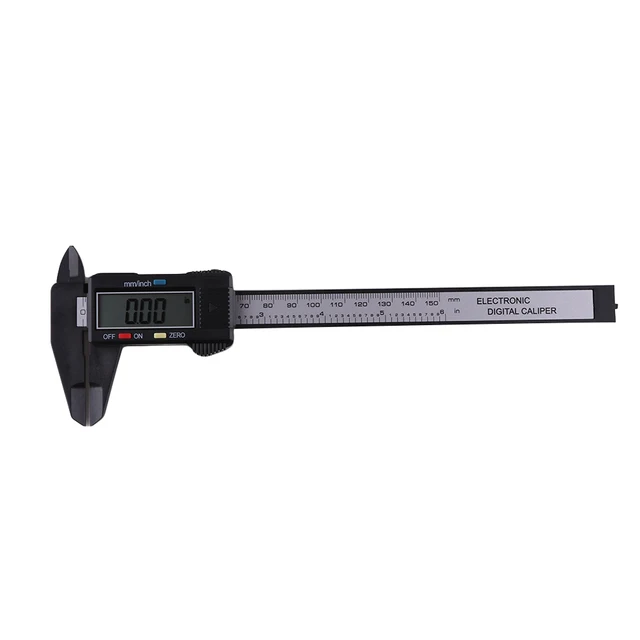 150mm/6inch Precision Micrometer Ruler Electronic Measuring Tool LCD ...