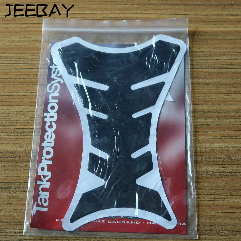 【Alizeker Mall】New 3D black carbon fiber motorcycle fuel tank Pad ...