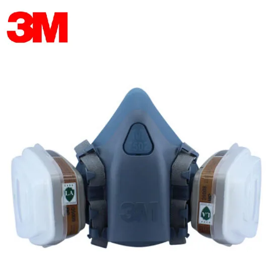 3M 7501+6005 Half Facepiece Reusable Respirator Mask Formaldehyde ...