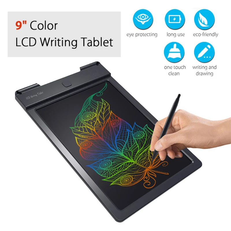 9 Inch Color Lcd Writing Tablet Handwriting Pads Darwing Board ...