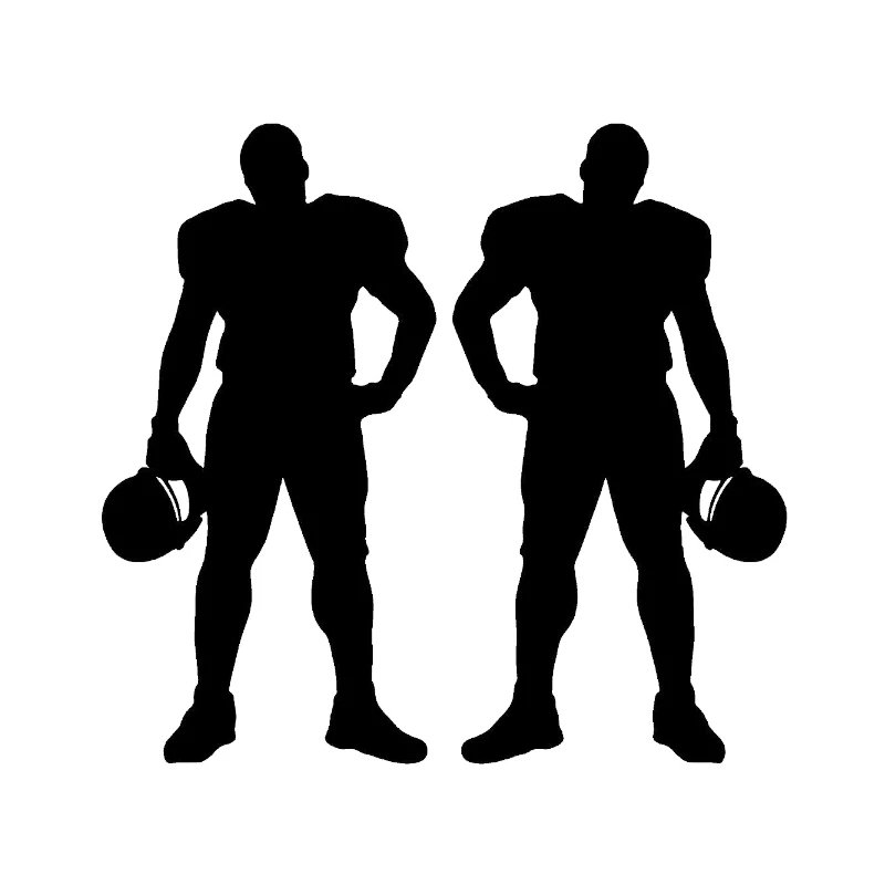HotMeiNi Car Sticker 13cm 2 FOOTBALL PLAYER sport car truck RIGHT ... HotMeiNi Car Sticker 13cm 2 FOOTBALL PLAYER sport car truck RIGHT ...