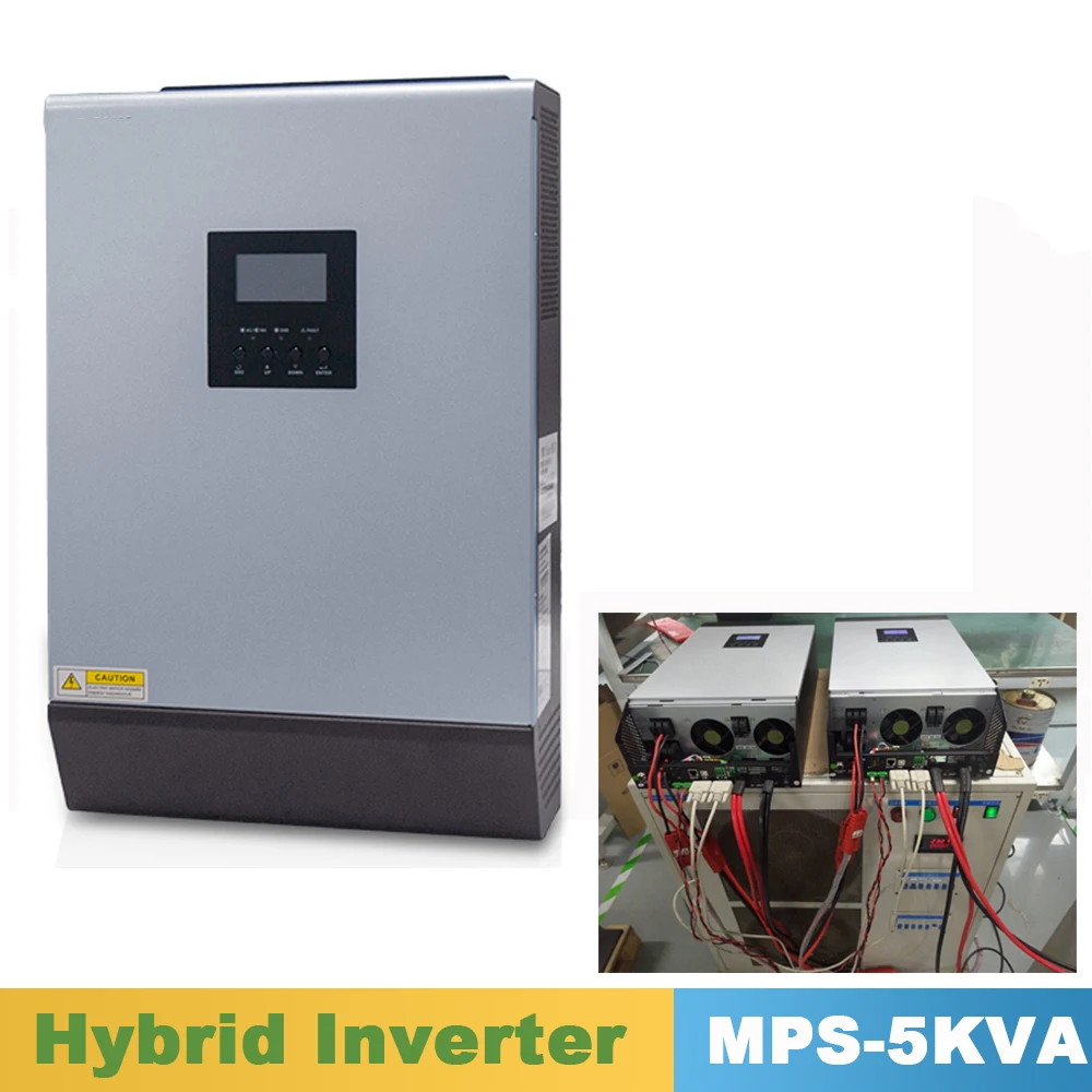 5000va 4000w Pure Sine Wave Hybrid Inverter Parallel Kit Inside 48vdc