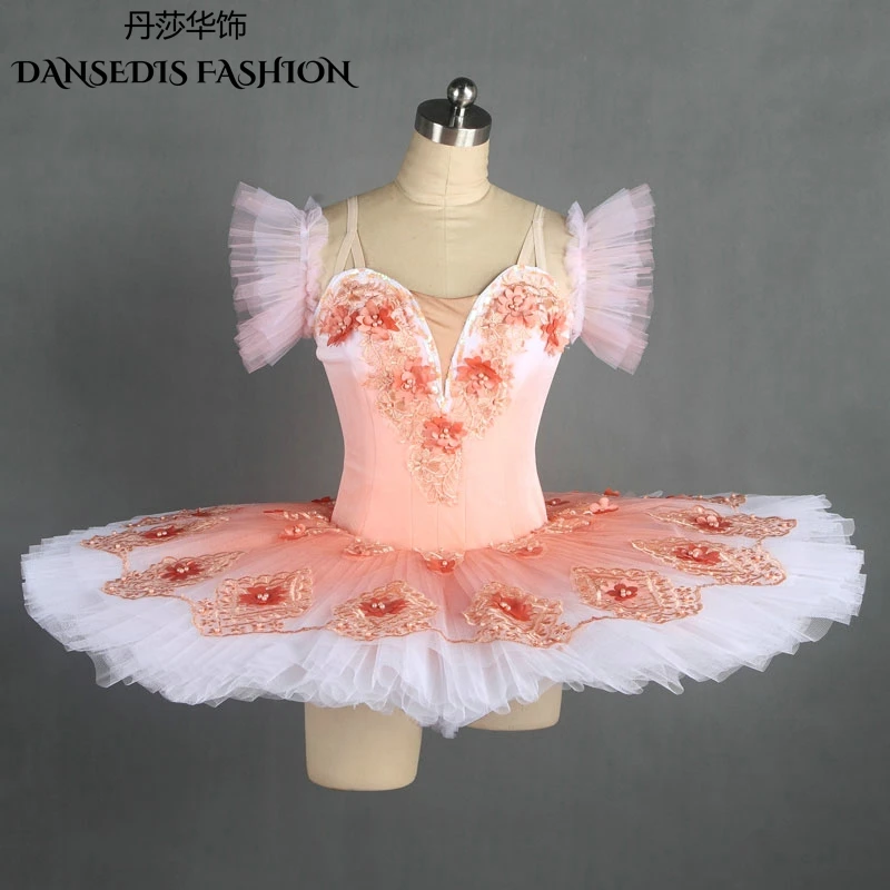 Lovely Pink Professional Classical Pancake Ballet Tutu Dress,women ...