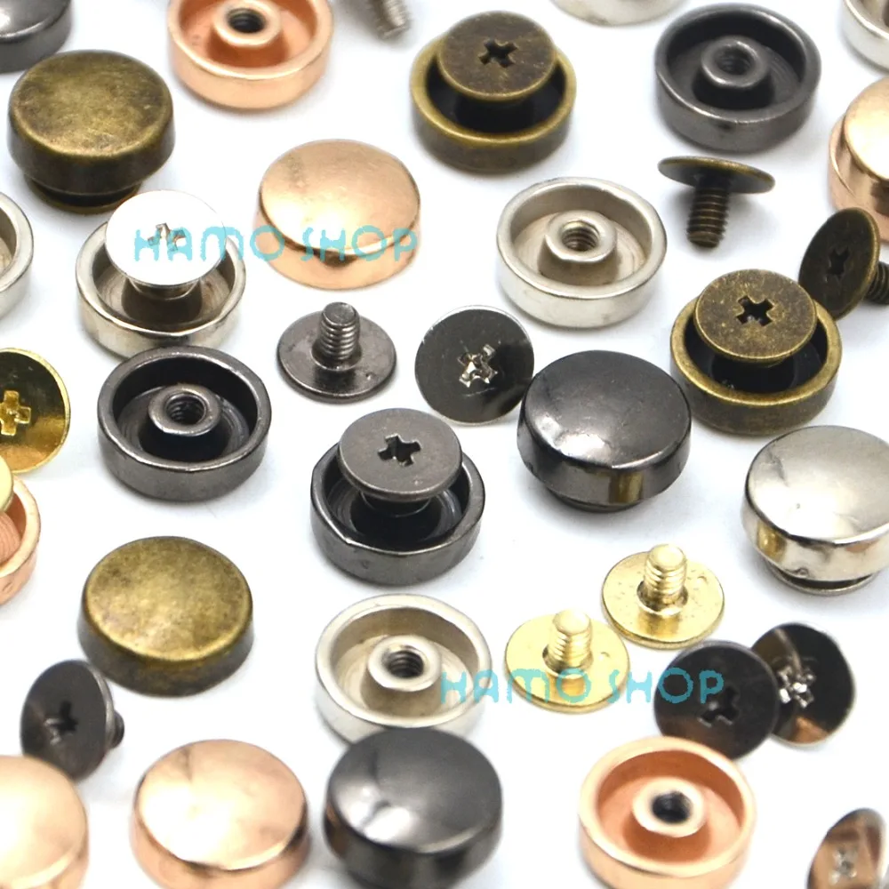10pcs-Round-Flat-Rivets-Spikes-Studs-Metal-Punk-Rock-For-DIY ...