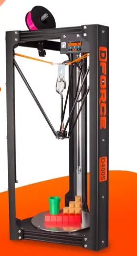 Impresora 3D DFORCE 400S Delta, prototipo rápido deltabot, alta ...