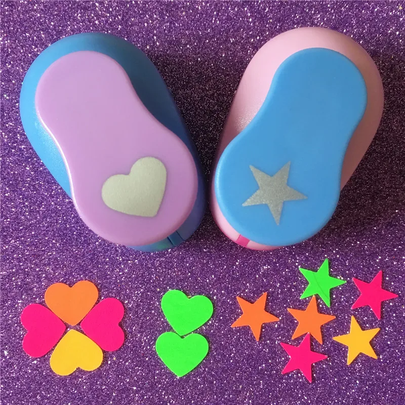 FreeShip-Heart-and-Pentagram-Shape-5-8-inch-craft-punch-set-star ...