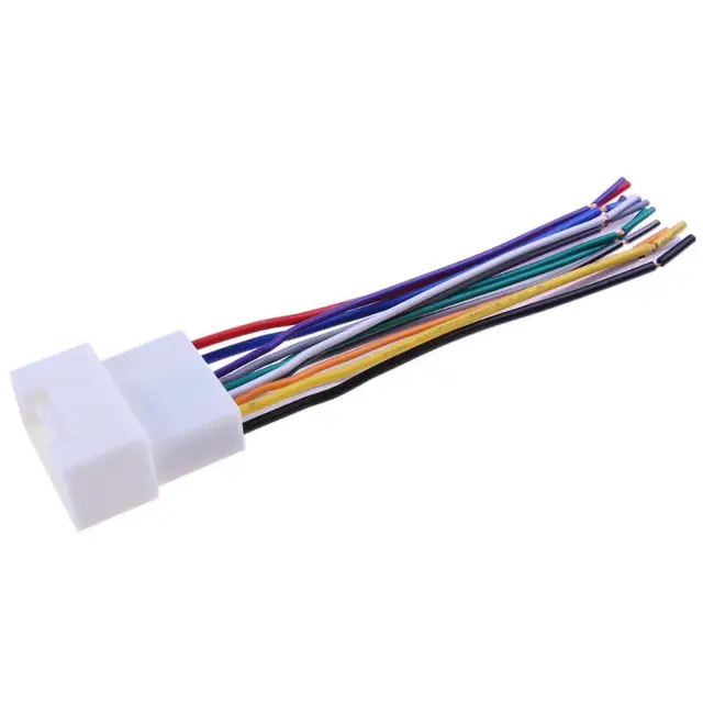 Car Stereo CD Player Wiring Harness Wire Aftermarket Radio Install Plug ... Car Stereo CD Player Wiring Harness Wire Aftermarket Radio Install Plug ...