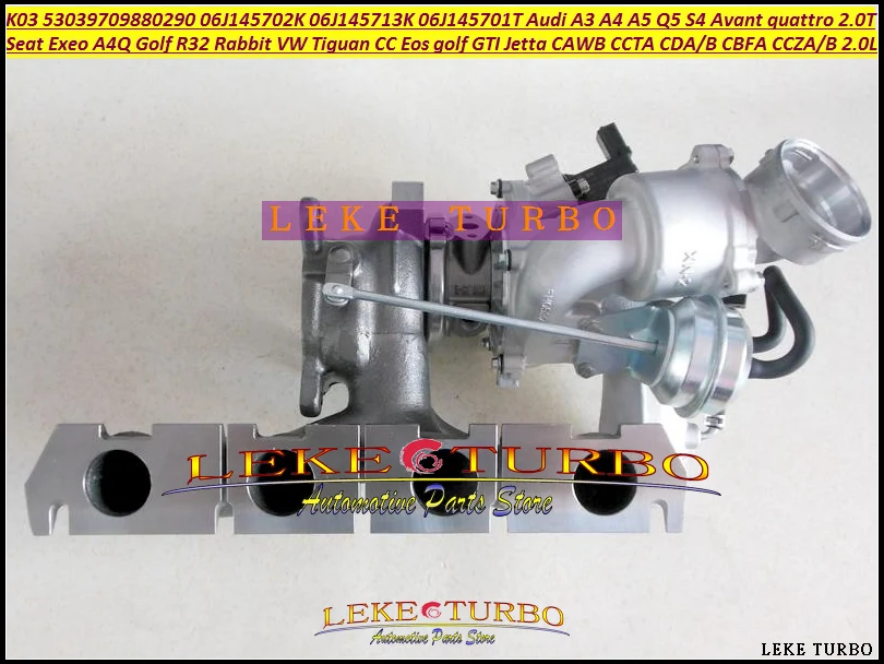 Турбо 53039700290 Для Audi A4 A5 Q5 S4 Avant quattro Для Seat Exeo A4Q ...