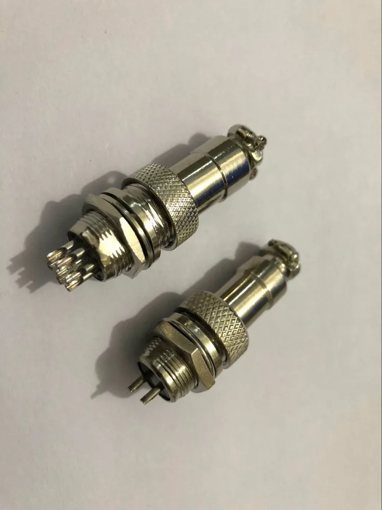 7/16" GX12 Aviation Circular Connector 2 Pin 3pin 4pin 5pin 6pin 7pin ...