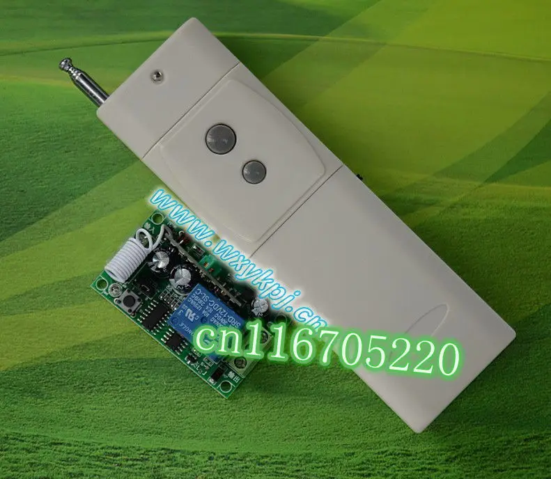 Long Distance 3000M 10A Single Channel1 way switches With Wireless ...