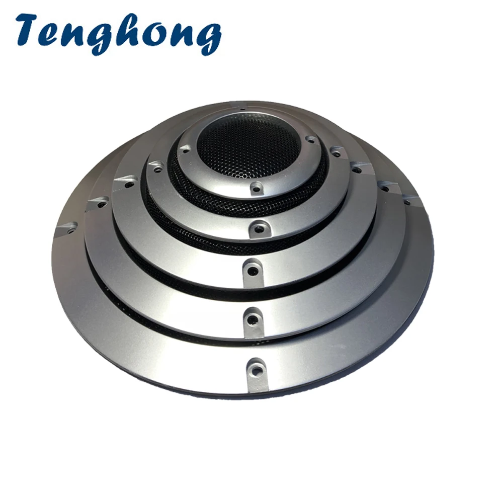 Tenghong 2pcs Audio Speaker Cover 2 3 4 5 6.5 Inch Replacement Round ...