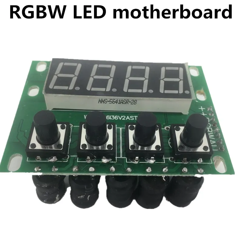 Placa base LED RGBW DC 12 36V, placa base PAR LED 54x3W/18x12W/24x12W ...