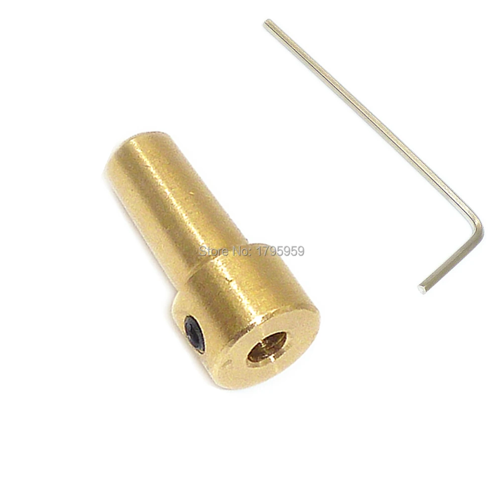 Mini Motor 3.17mm Brass Coupling Coupler Shafts Connector Drill Chuck ...