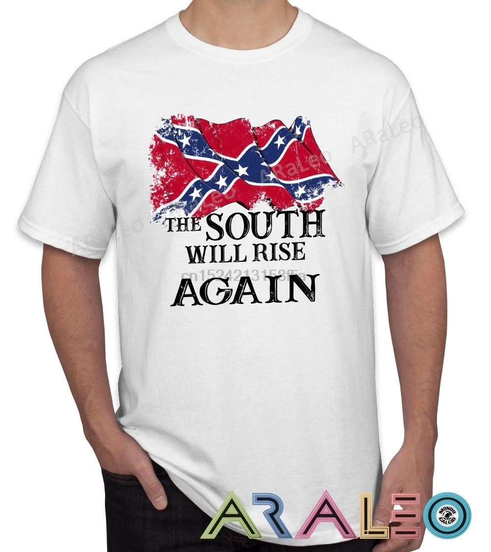 T Shirt South will rise again Guerra Civile America Maglia Uomo Shirt ...