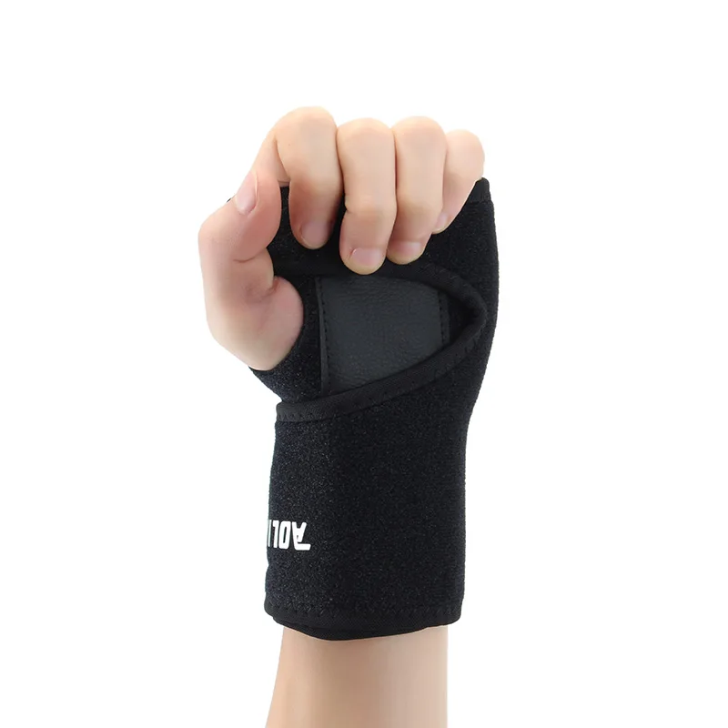AOLIKES 1pc Outdoor Sports Steel Plate Adjustable Wrist Brace Supprot ...
