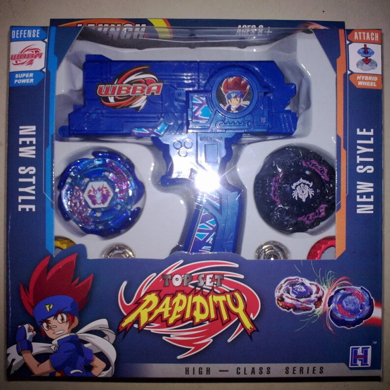 B-x Toupie Burst Beyblade Spinning Top Plastic Spinning Tops Gyro Set ...