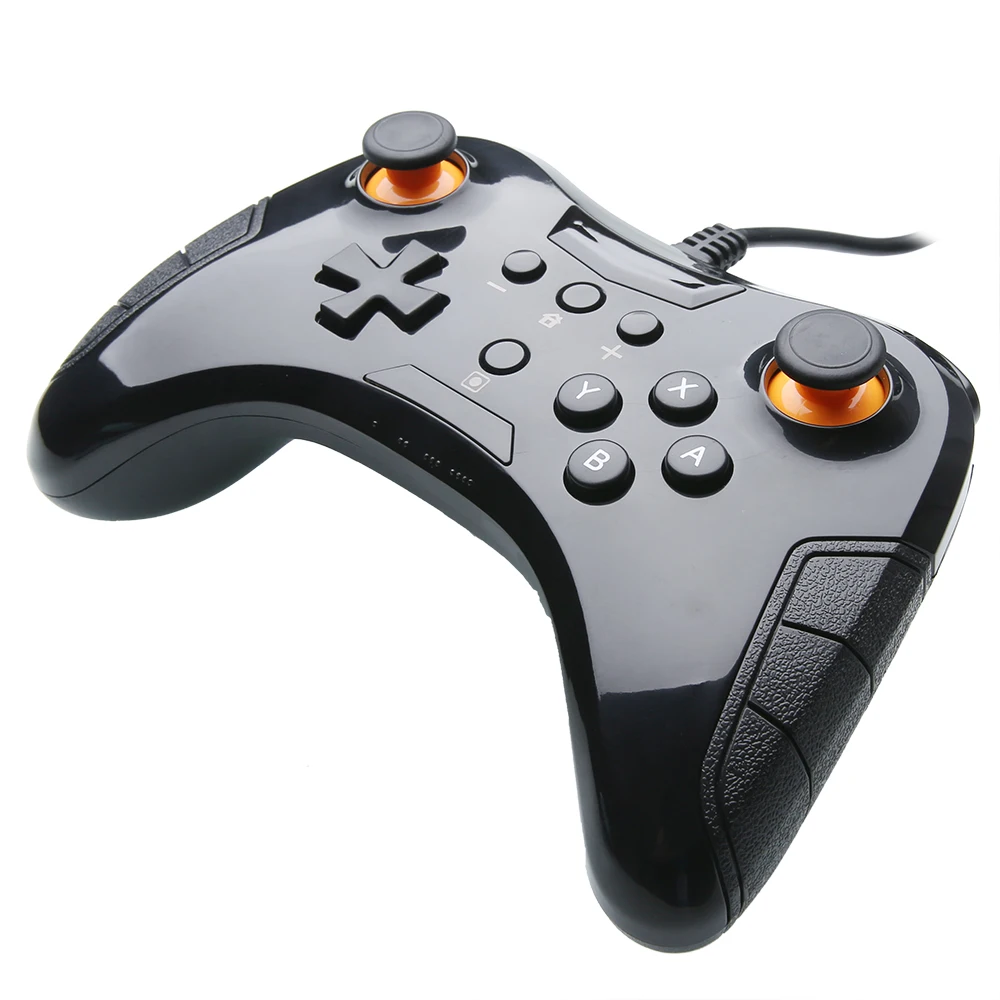Gamepad Wired Gaming Controller Game Pad Black Controller Vibration Joystick Andriod Phone For