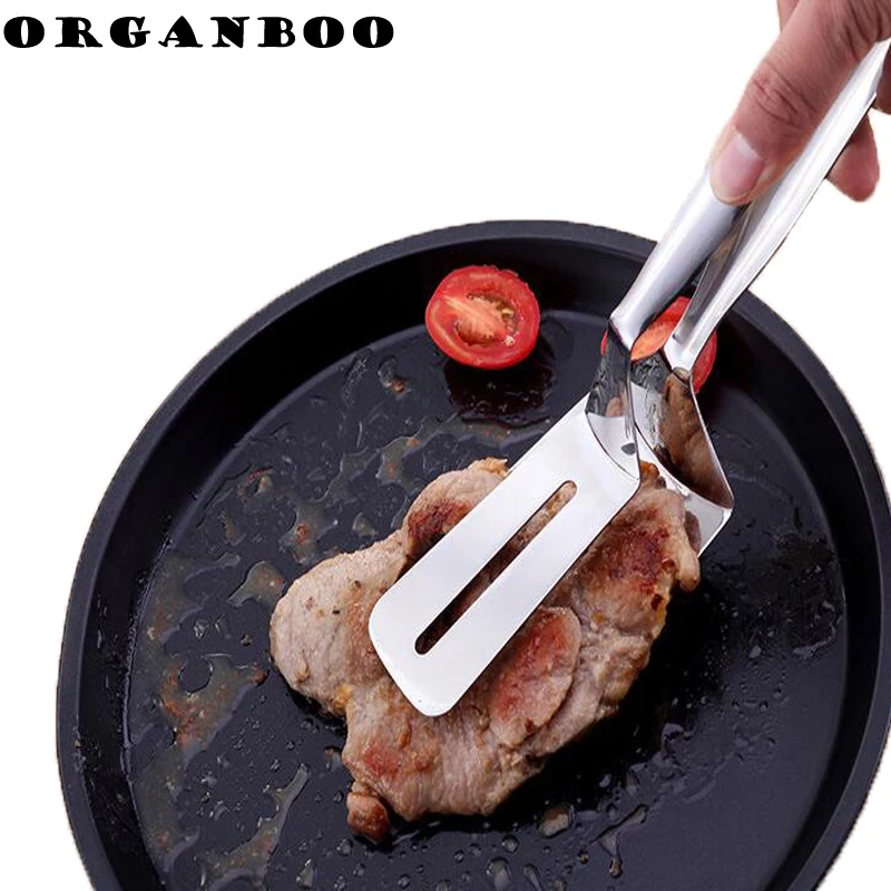 ORGANBOO 1PC Stainless Steel Food Clips Steak Clip Food Barbecue Clips ...