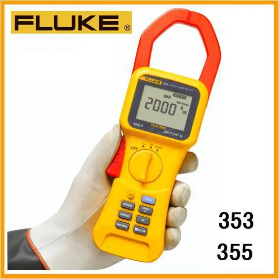 Fluke 355 True RMS 2000 A Clamp Meter / F355|clamp meter|clamping ...
