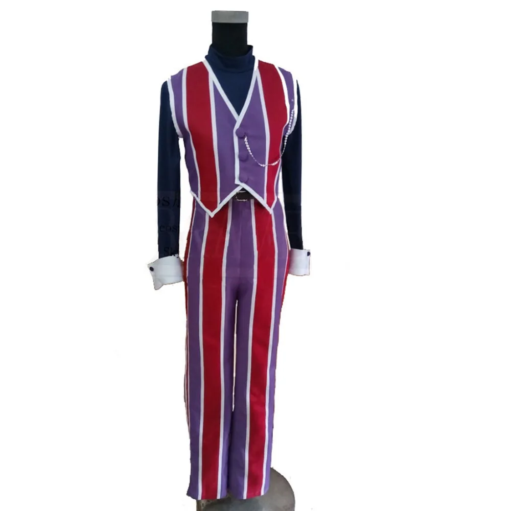 2018 LazyTown Robbie Rotten Cosplay Adult's KJHY Vest Pants Shirt ...