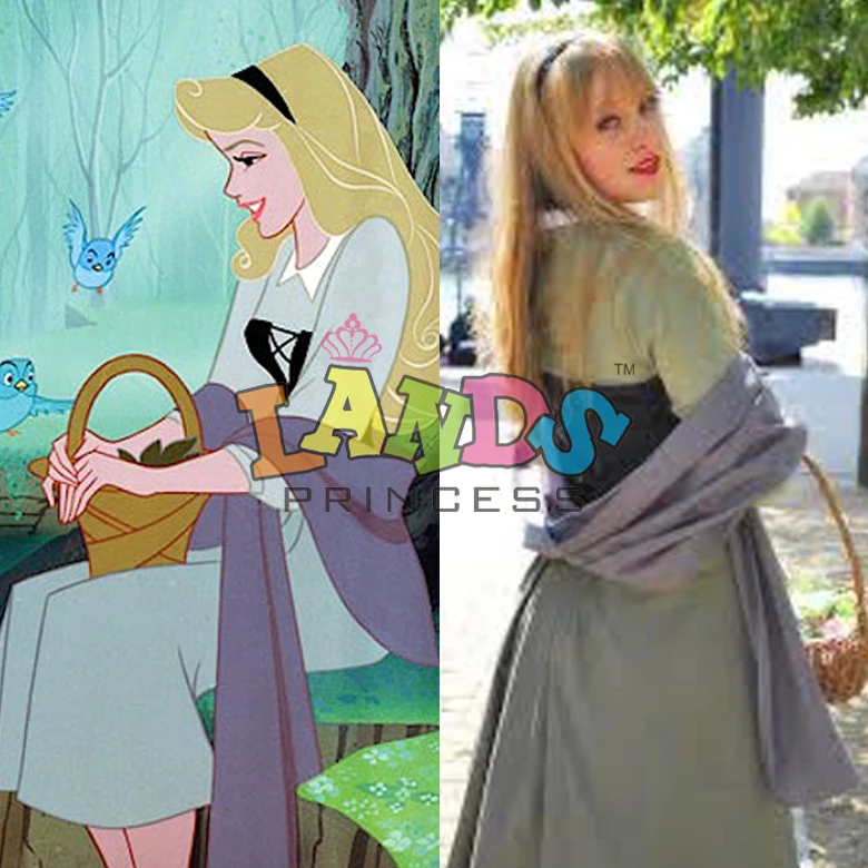 Princess Aurora Forest Cosplay