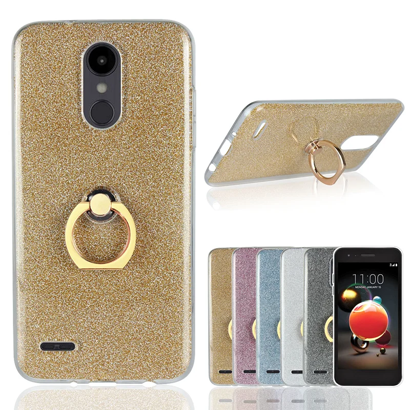 Ngu Ultra Thin Soft Silicone Case For Lg Aristo 2 Case Glitter ...