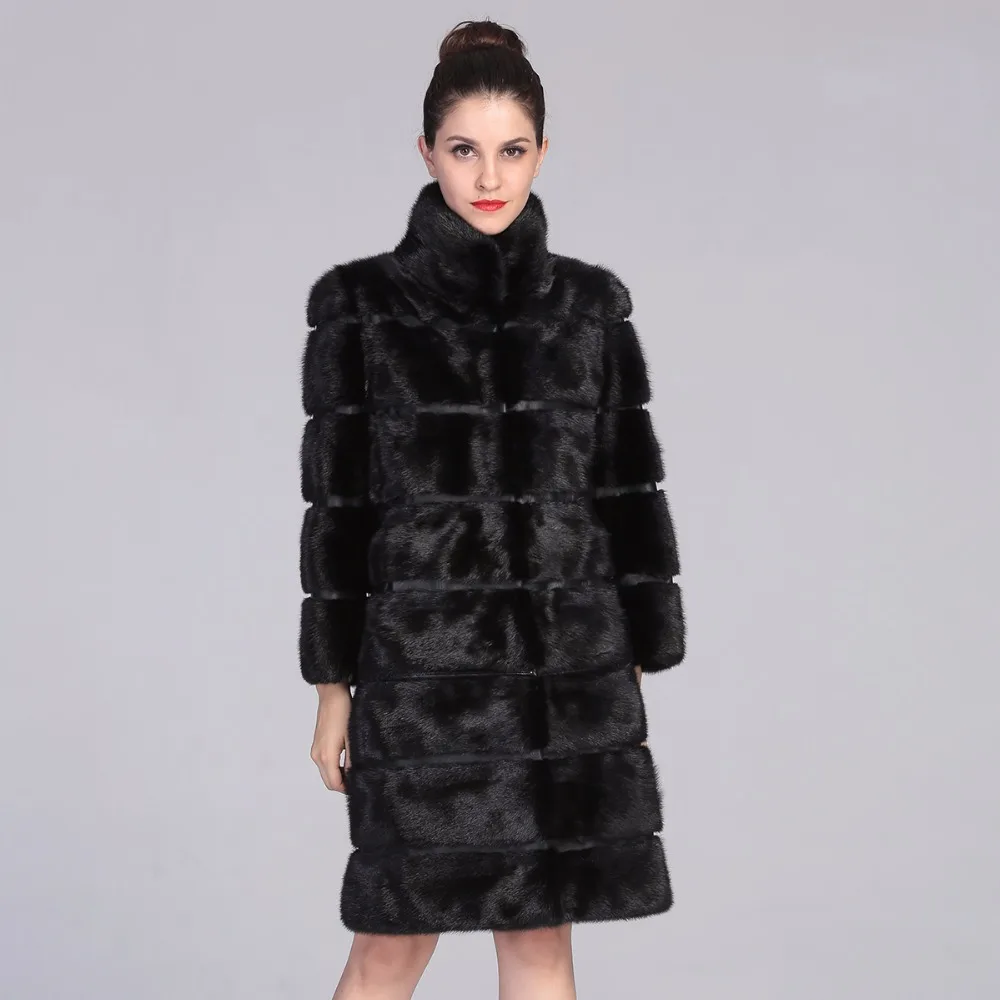 AAA Real Mink Fur Coats Winter Female's 2016 New coming Winter Fashion ...