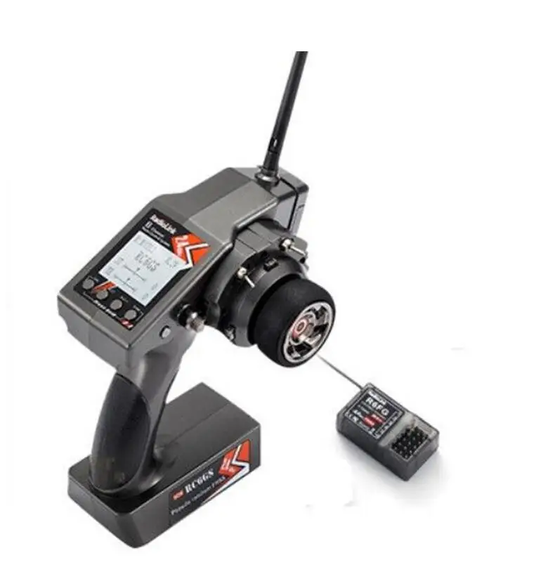 Radiolink Rc6gs 2.4g 6ch Rc Car Controller Transmitter + R6fg Gyro ...