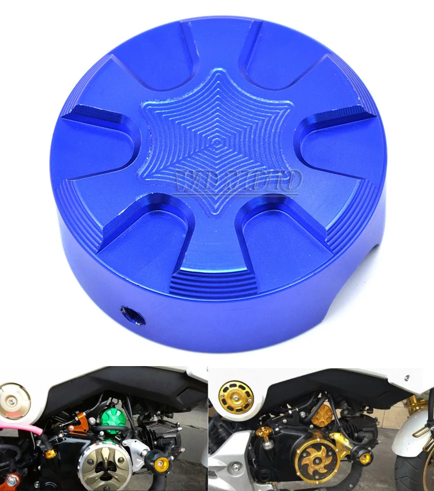 High Quality Blue Color CNC Aluminum Motorcycle Motor Cover For Honda ...