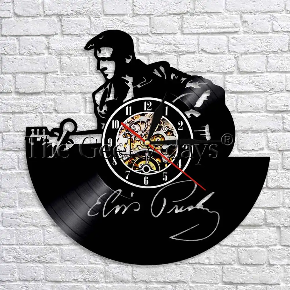 Elvis the Pelvis Wall clock Wall Décor Home & Living etna.com.pe