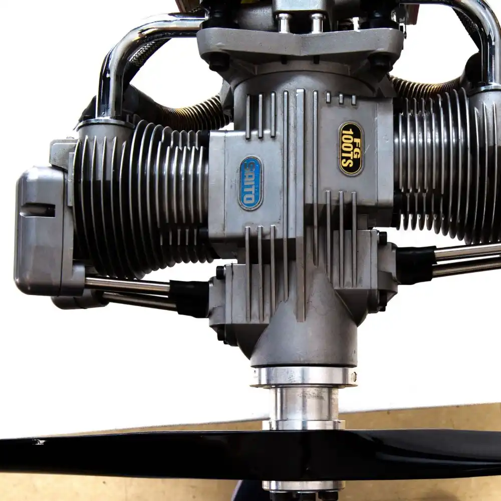 Rc Saito Engines Parts Four Stroke Engine 100cc 4 Stroke Twin Cylinder ...