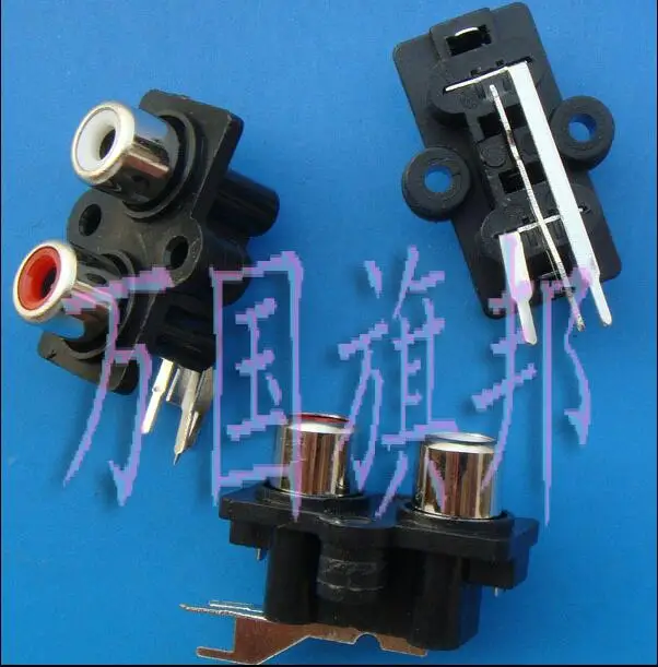 2 Bit Rca Lotus Audio Socket Black - Terminals - AliExpress