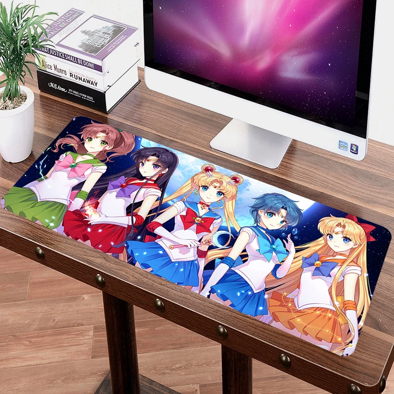 Buy Siancs 70x30cm Large Xl Mouse Pad Anti Slip Sailor Moon Anime Sexy Mousepad
