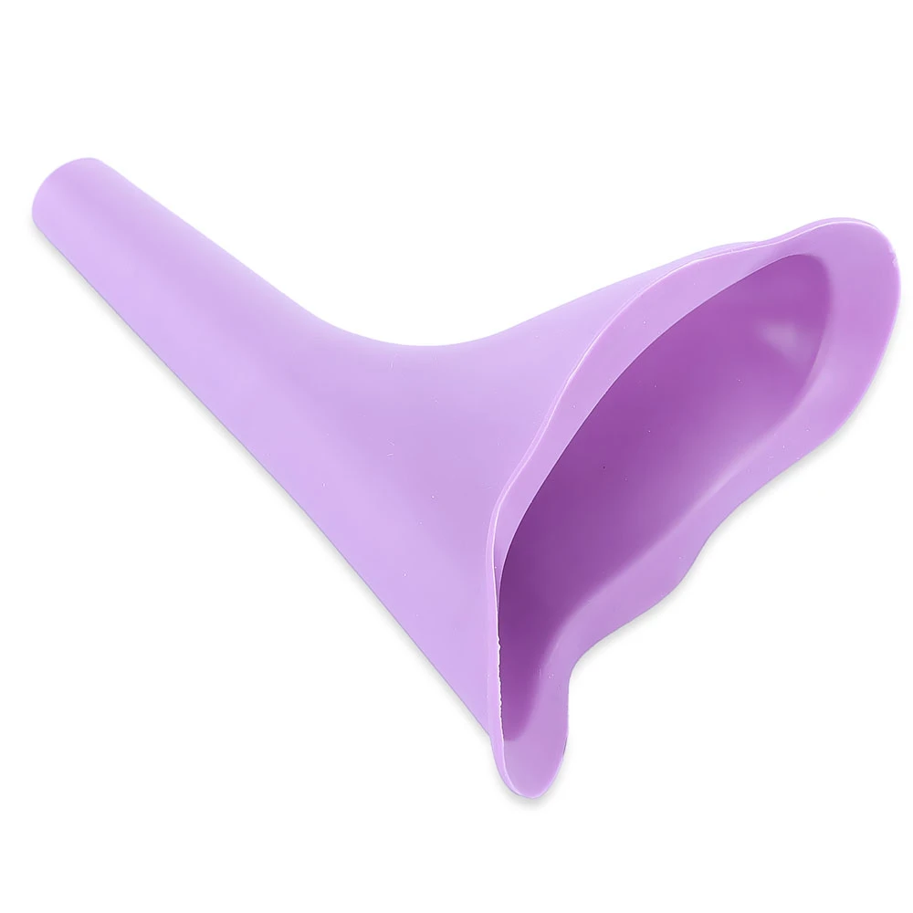 Female Lady Portable Silicone Urination Funnel Urinal Device For