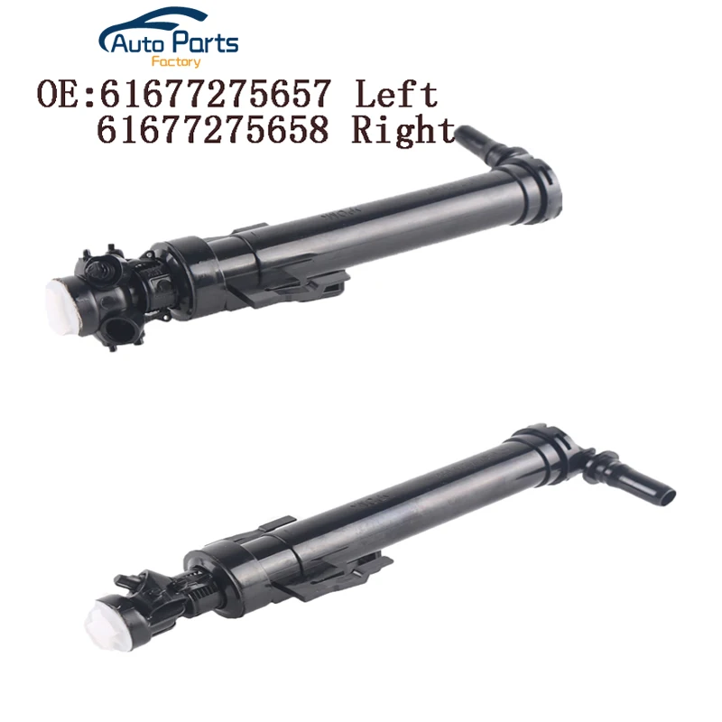 Left And Right Headlights Washer Sprayer Nozzle Cylinder Pump For BMW ...