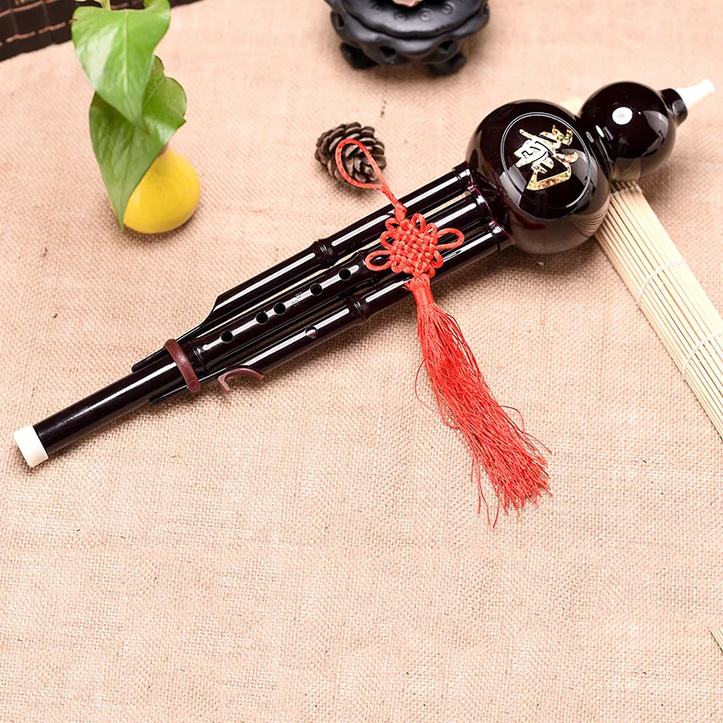 Chinese Handmade Hulusi Musical Instrument C Key With Case|Flute ...