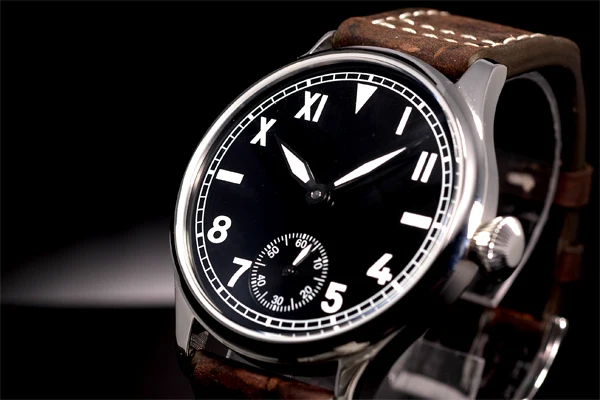 California dial pilot watch Parnis men's watch-in Mechanical Watches ...