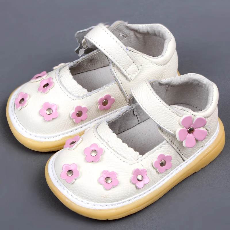 Baby Shoes Girls Mary Jane Princess Shoes with Flower Infant Kids Shoes ...