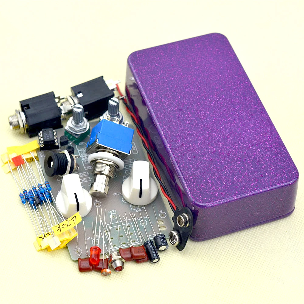 Diy Compressor Pedal Kit Stomp Box Guitar True Bypass High Quality ...