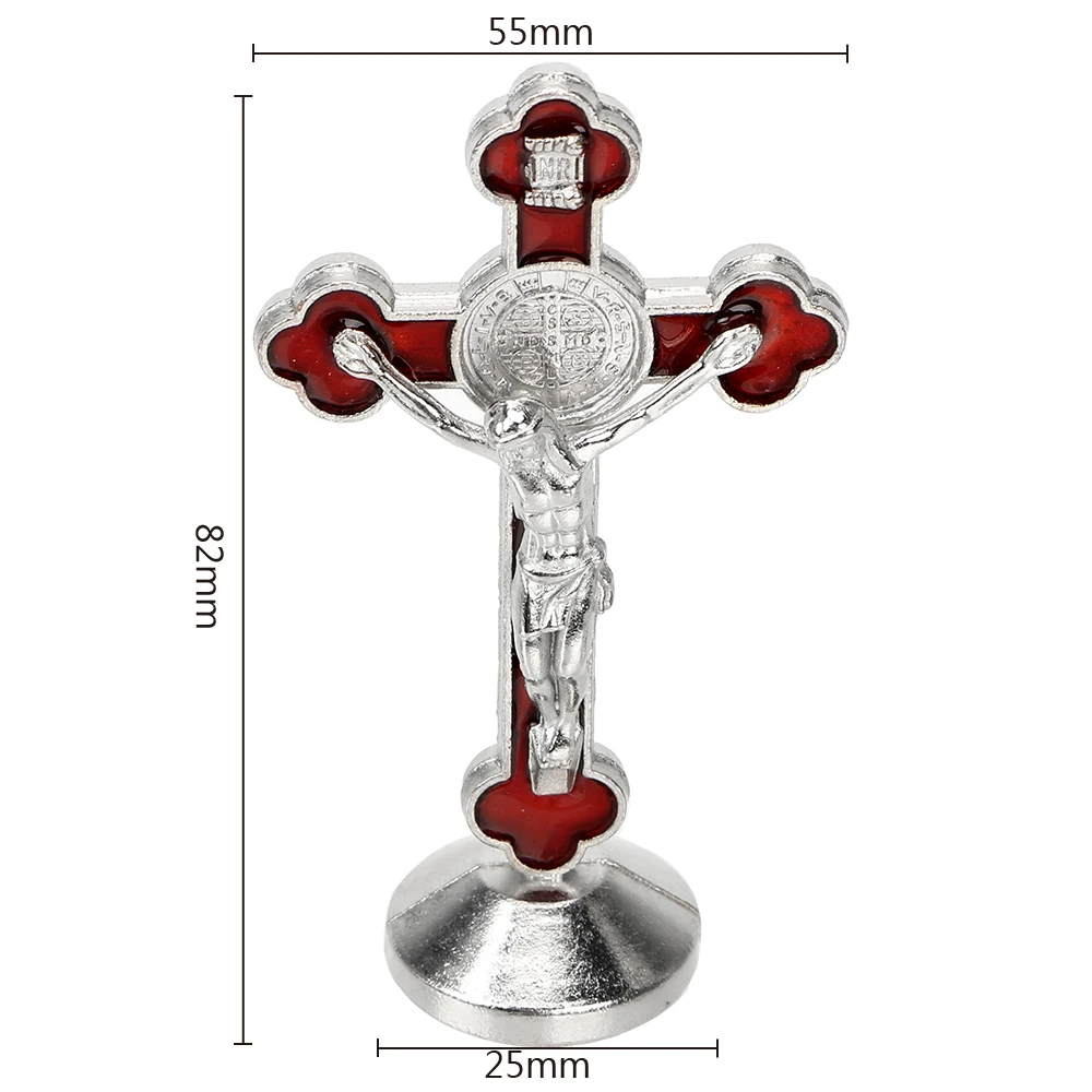 Jesus Crucifix Car Ornaments Dashboard Decoration with Magnetic ...