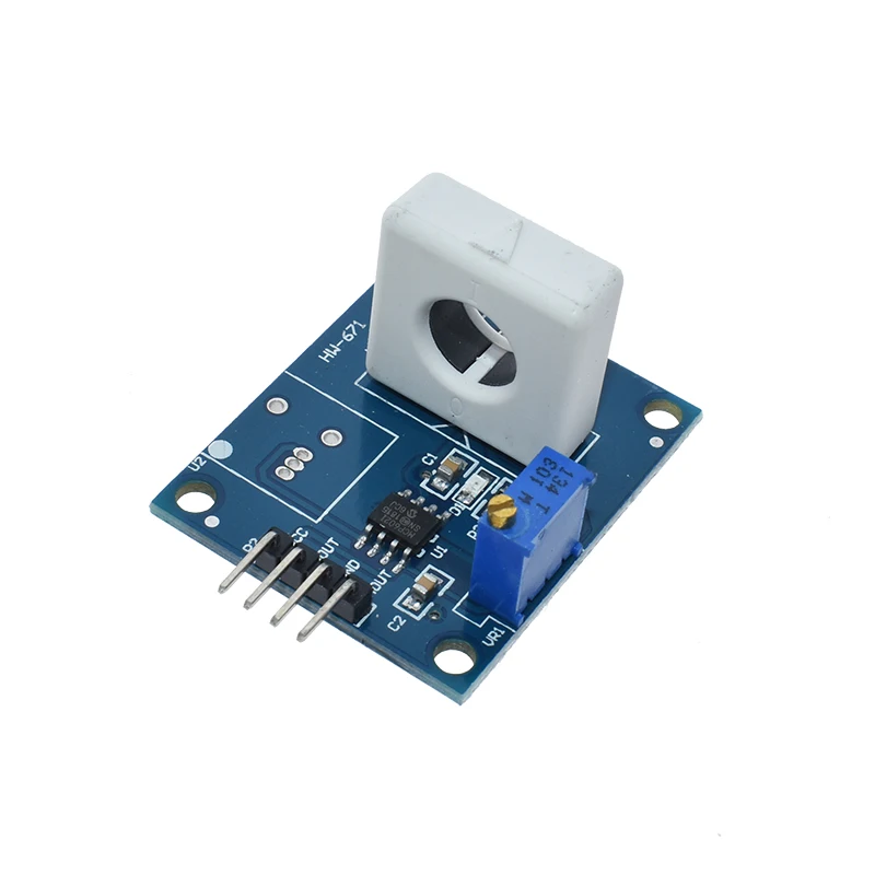 DC 5V WCS1700 Hall Current Sensor ( Through-hole design )
