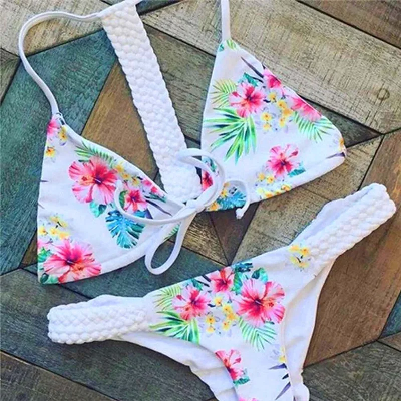 Women Push up Padded Bra Swimsuit Swimwear Beachwear Bathing Suit ...