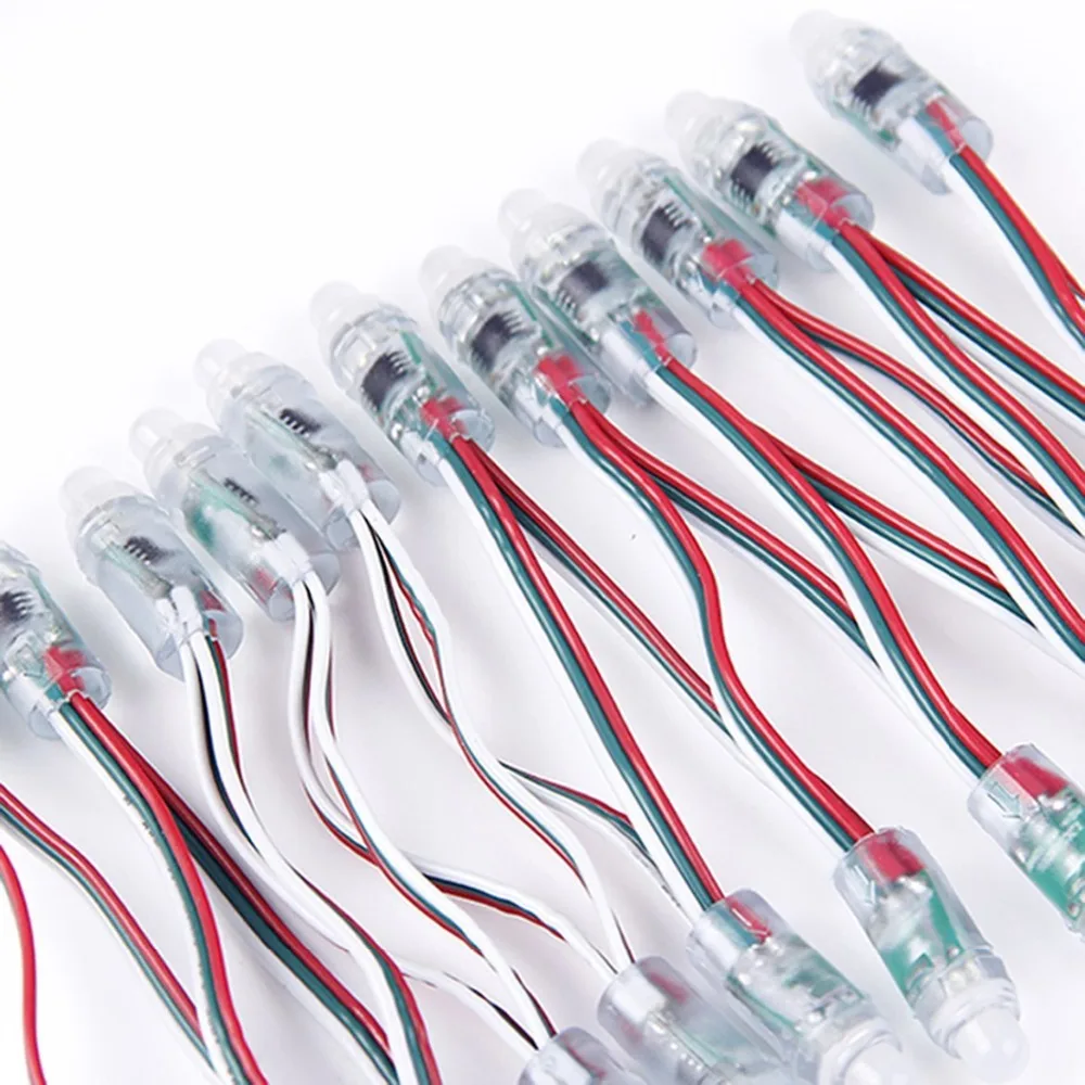 1000pcs DC5V WS2811 led pixel string RGB changeable led pixel module ...