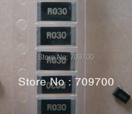 2512 2W SMD Resistor 0.03R Low Resistance 1% Precision, 100pcs Chip ...