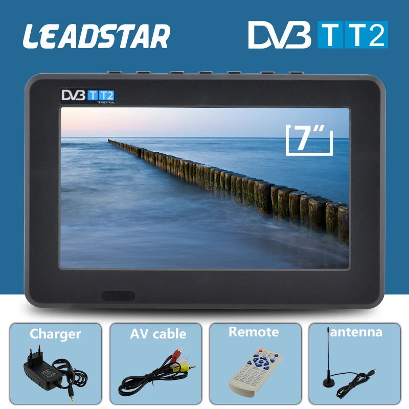 Leadstar HD TV 7 Inch Digital TV And Analog Television Receiver And TF ...