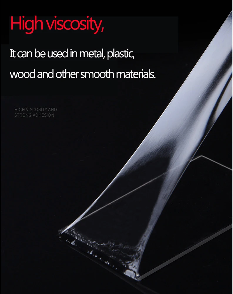 Double Sided Traceless Washable Adhesive Tape - ShopHomy