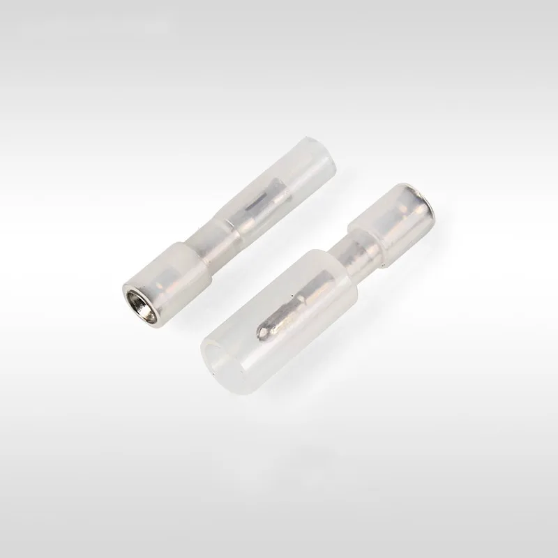 2PCS Plug in Quick connect Terminal Nylon Bullet Type Male and Female ...